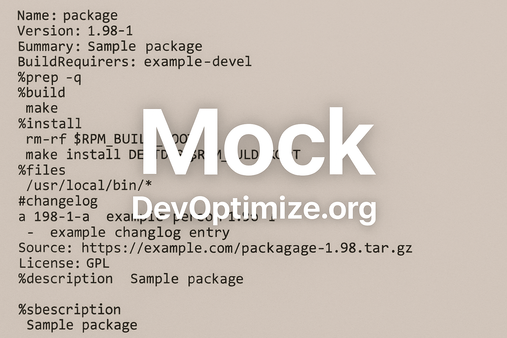 Mock | DevOptimize